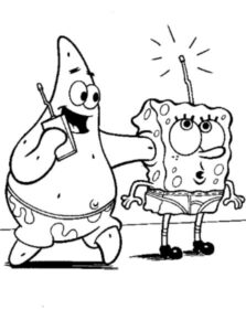 15+ Free Spongebob Outline Templates