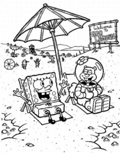 15+ Free Spongebob Outline Templates