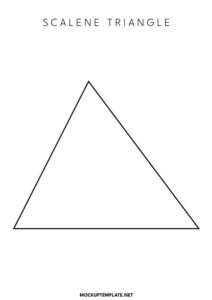 Printable Triangle Templates Free