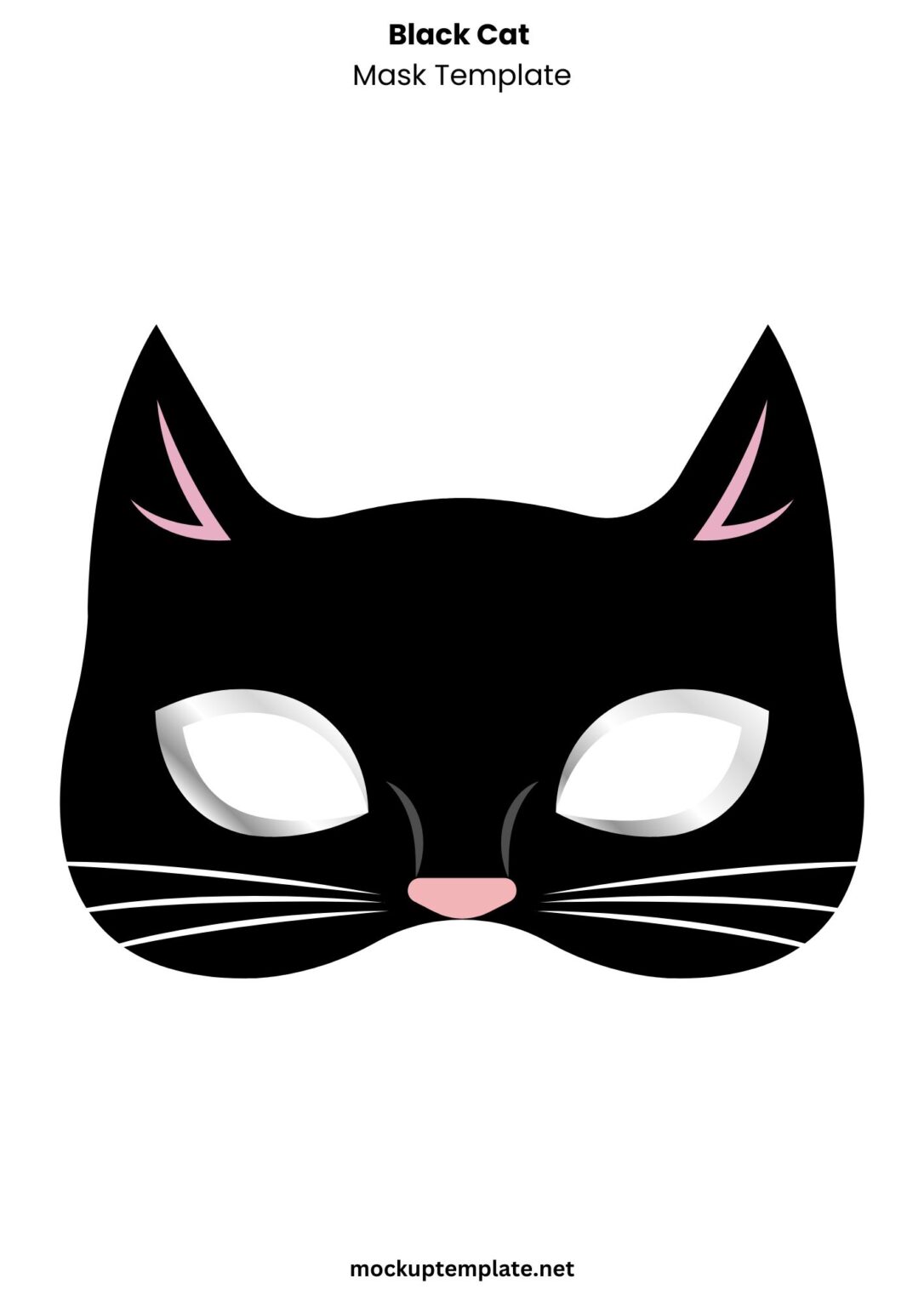 Best 11+ Printable Cat Mask Templates ( PDF )
