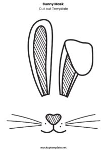 6+ Best Free Printable Bunny Mask Templates