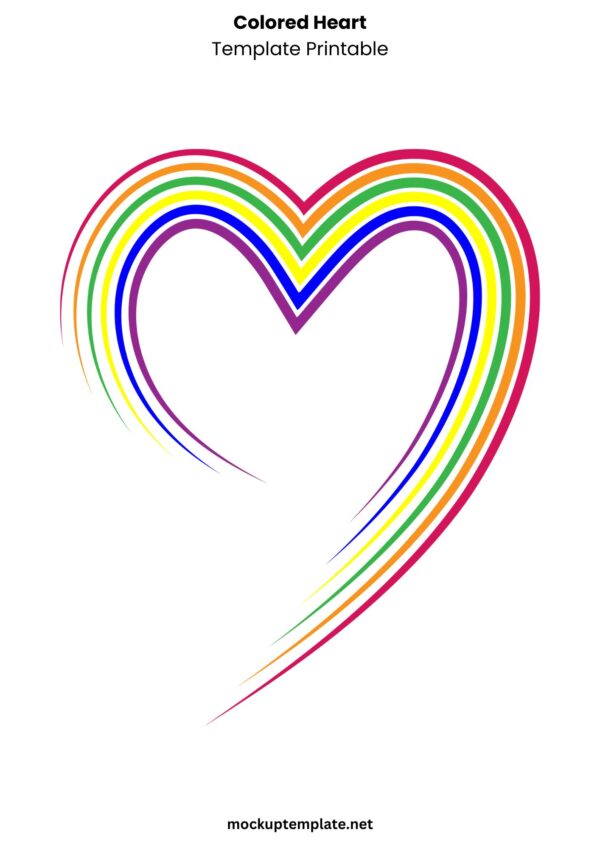 30+ Best Free Printable Heart Templates (PDF)