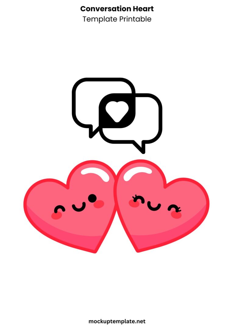 30+ Best Free Printable Heart Templates (PDF)