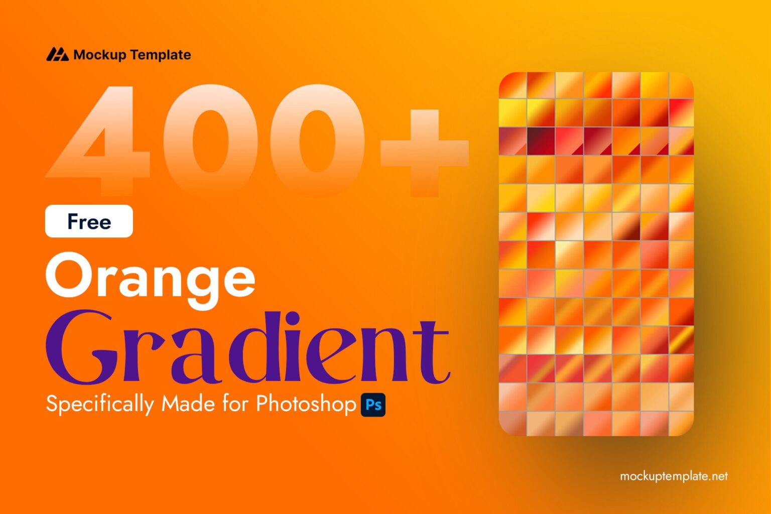 200 Silver Gradient Photoshop (FREE)