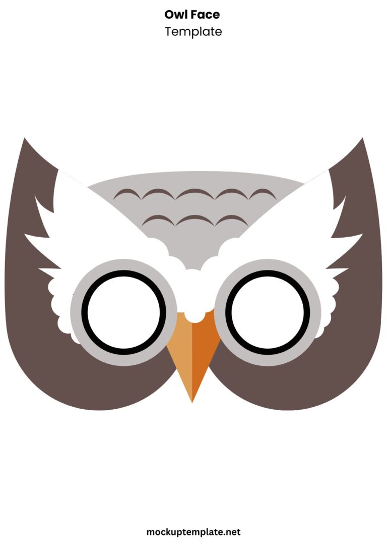 8+ Best Free Printable Owl Mask Templates: Create Your Own Owl Mask at ...