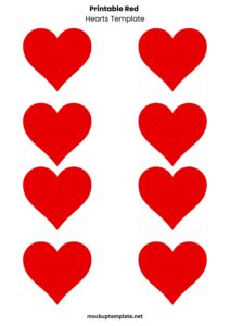 30+ Best Free Printable Heart Templates (PDF)