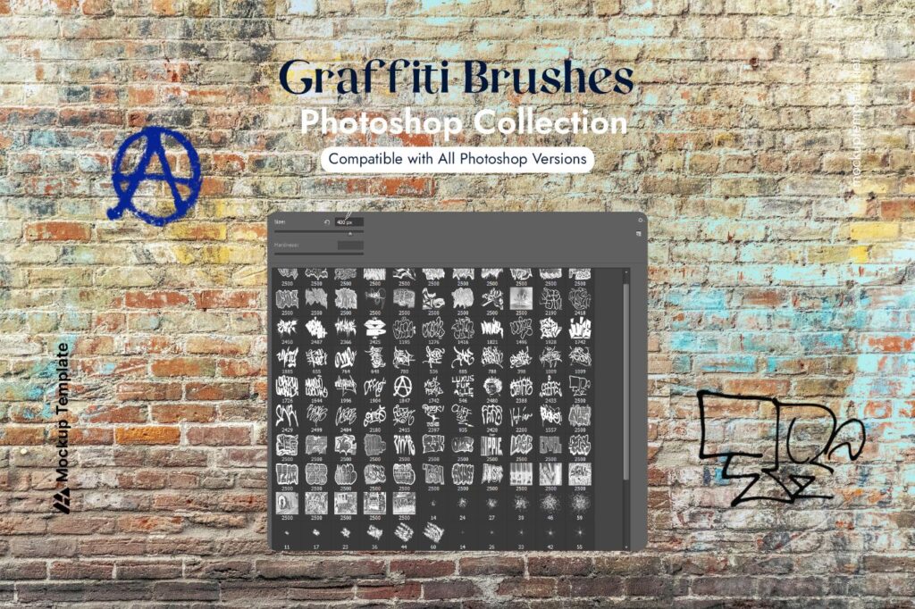 100+ Graffiti Brush Photoshop (FREE)