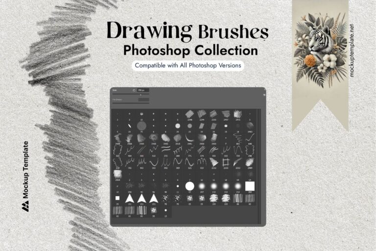 100+ Photoshop Brushes for Drawing (FREE) - Mockuptemplate
