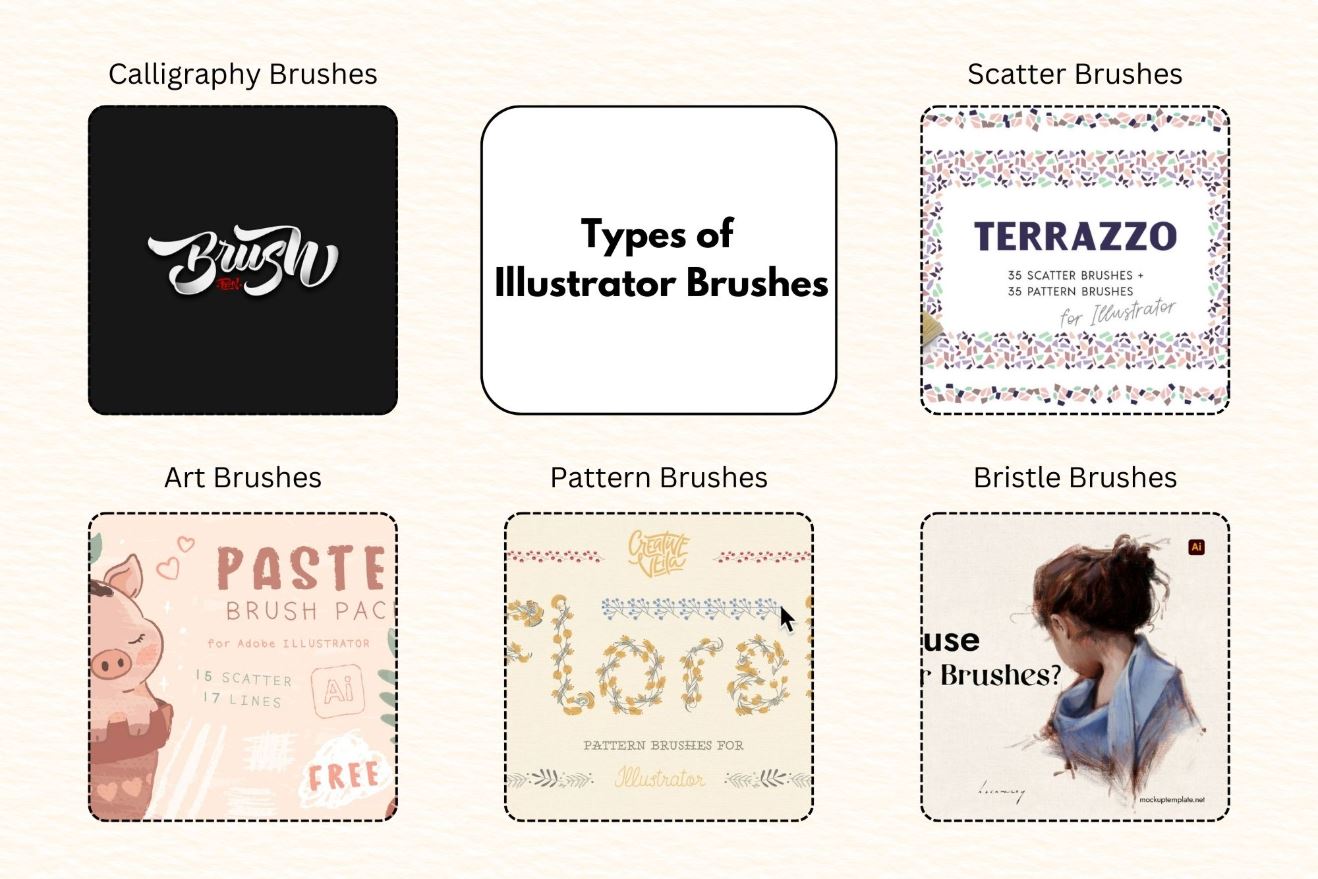 1000+ Best Illustrator Brushes (Free & Premium)
