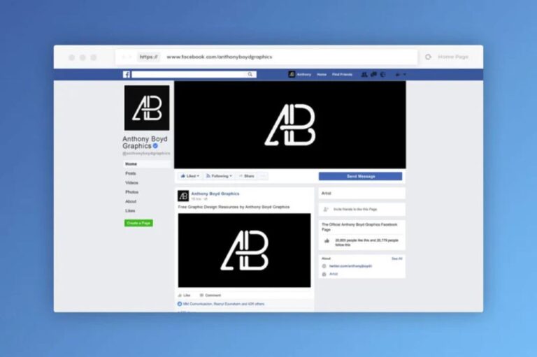 26+ Free Facebook Mockup PSD Templates