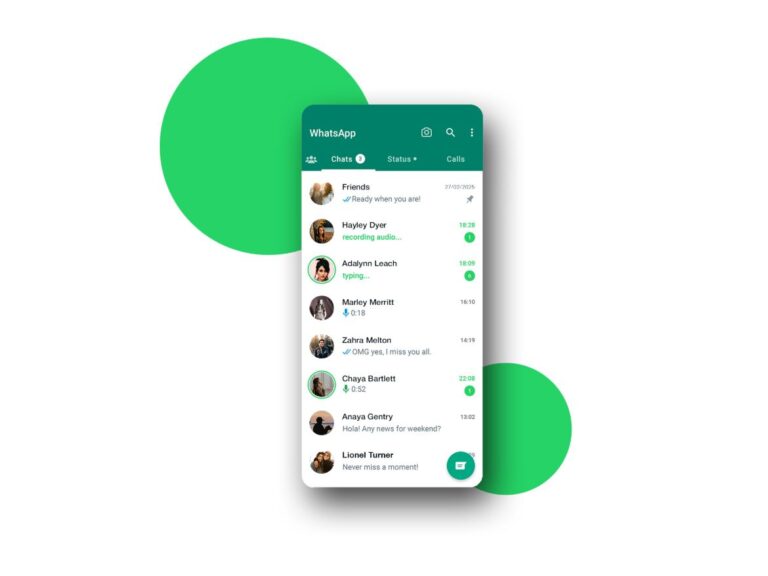 Whatsapp Mockup PSD