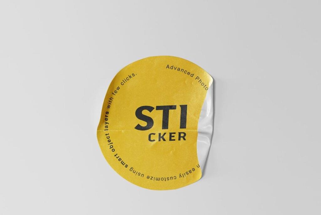 Free Sticker Mockup ( 37+ )